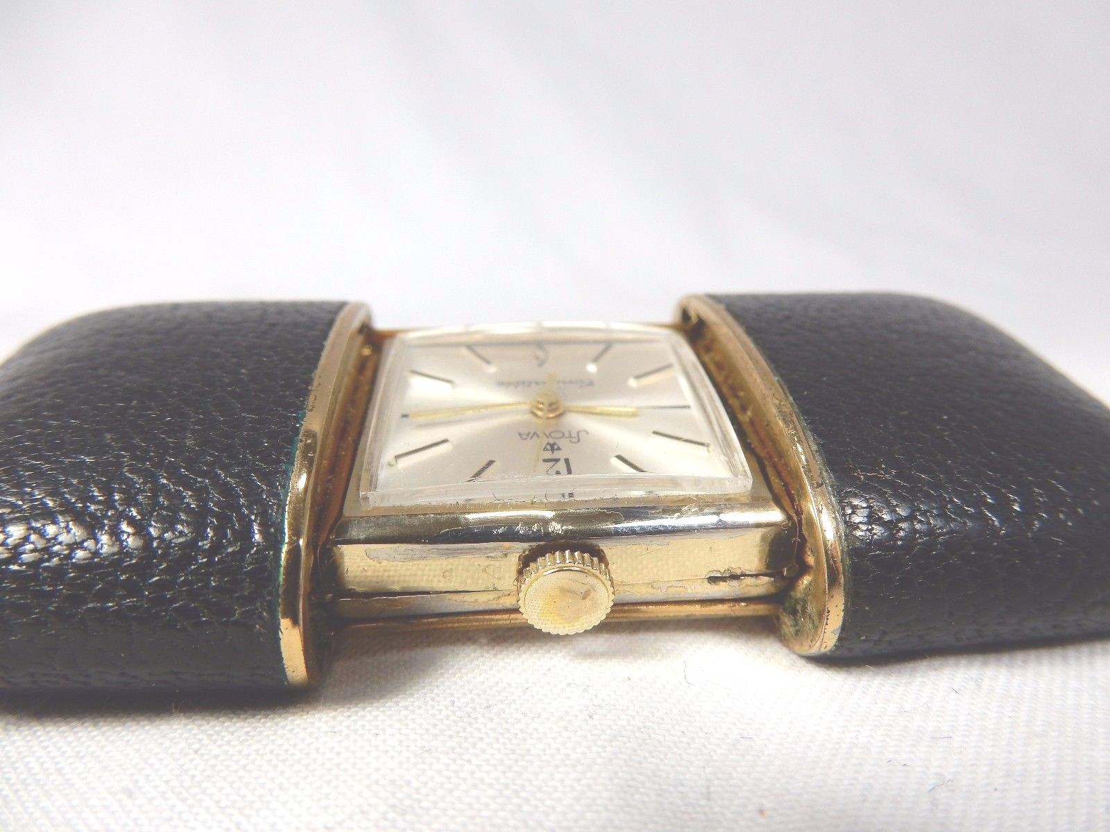 RARE VINTAGE 50s/60s XXS TRAVEL CLOCK STOWA CONVERTIBLE SELTENE ...