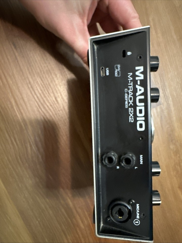 M-Audio M Track 2X2M C-Series USB Audio Interface Unit Only Tested ...