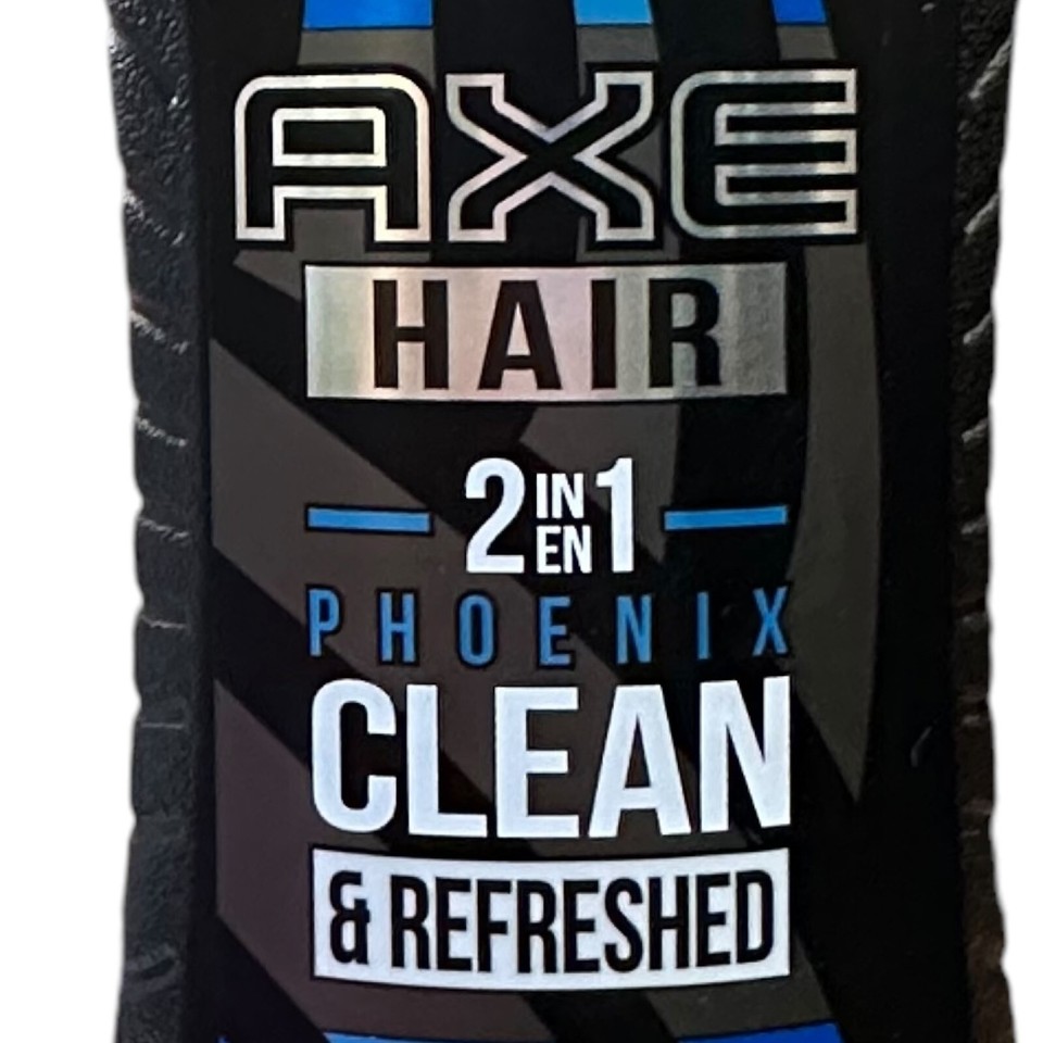 4 Pack Axe Hair Phoenix 2 in 1 Shampoo + Conditioner 16 oz Clean ...