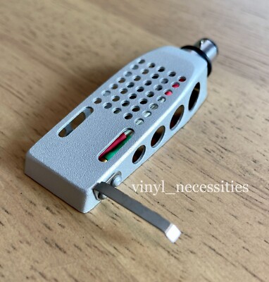 Low Mass Japanese Style Silver Headshell w/ 7N OFC Silver Insulated ...