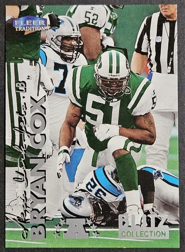 1999 Fleer Tradition - Bryan Cox #62BC Blitz Collection for sale online ...