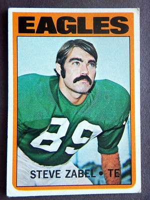 Steve Zabel #21 Topps 1972 Football Card (Philadelphia Eagles) *VG | eBay