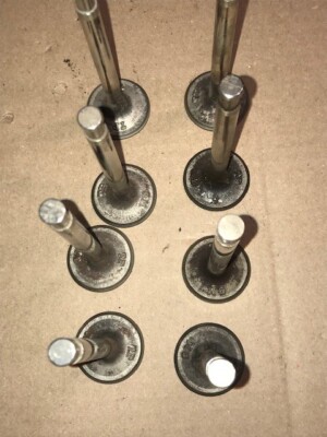 USED Buick 401 425 Exhaust Valve SET 8 Valves GM USA Made Nailhead 1959 ...
