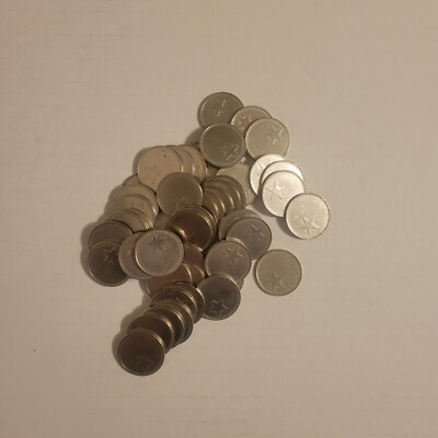 50pc Japanese Pachislo Slot Machine Tokens | eBay