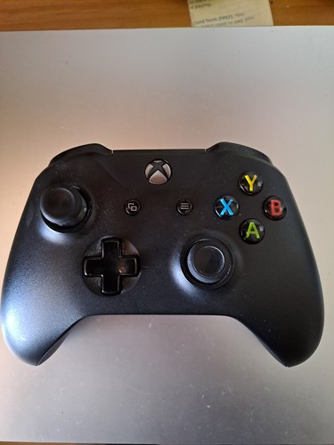 Genuine Microsoft Xbox One S/X Wireless Controller - Model 1708 - Black ...