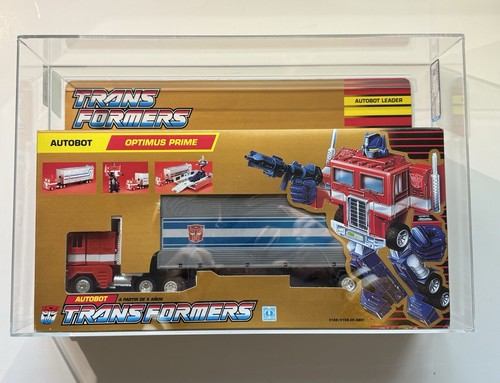 European 1991 Optimus Prime Gold Box Transformers G1 Spanish Version ...
