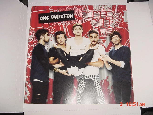 One Direction Where We Are Book Cover