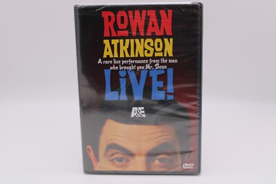 Rowan Atkinson Live! DVD NEW Sealed Rowan Atkinson, Angus Deayton ...