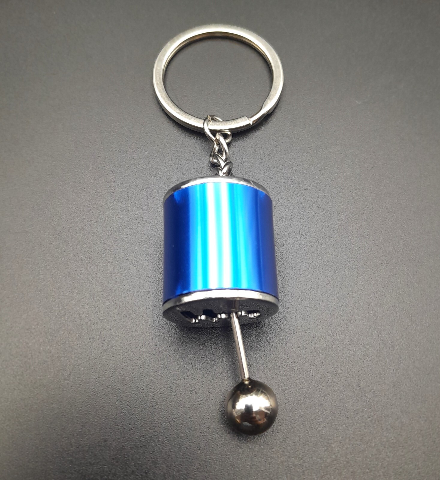 Key Ring/Chain - Explorafind 6 Speed Gearbox Gear Knob Key Ring Blue | eBay