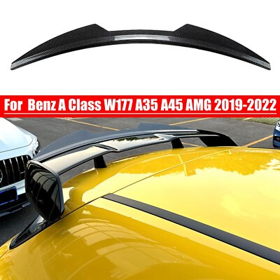 Car Rear Trunk Spoiler Wing For Benz A Class W177 A35 A45 AMG 2019-2022 ...