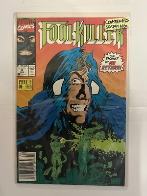 Fool Killer #4 Marvel Comics 1990 Newstand | Combined Shipping B&B | eBay
