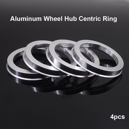 4pcs 57.1 mm to 54.1 mm Hub Centric Rings Wheel Spigot Ring Centre Bore ...