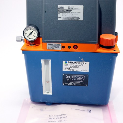 BEKA GEAR PUMP UNIT SUPER EA-TRONIC 2300 230V | eBay
