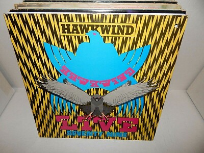 HAWKWIND LIVE Seventy Nine Spirit of the Age France 1980 Bronze Top Copy NM LP | eBay UK