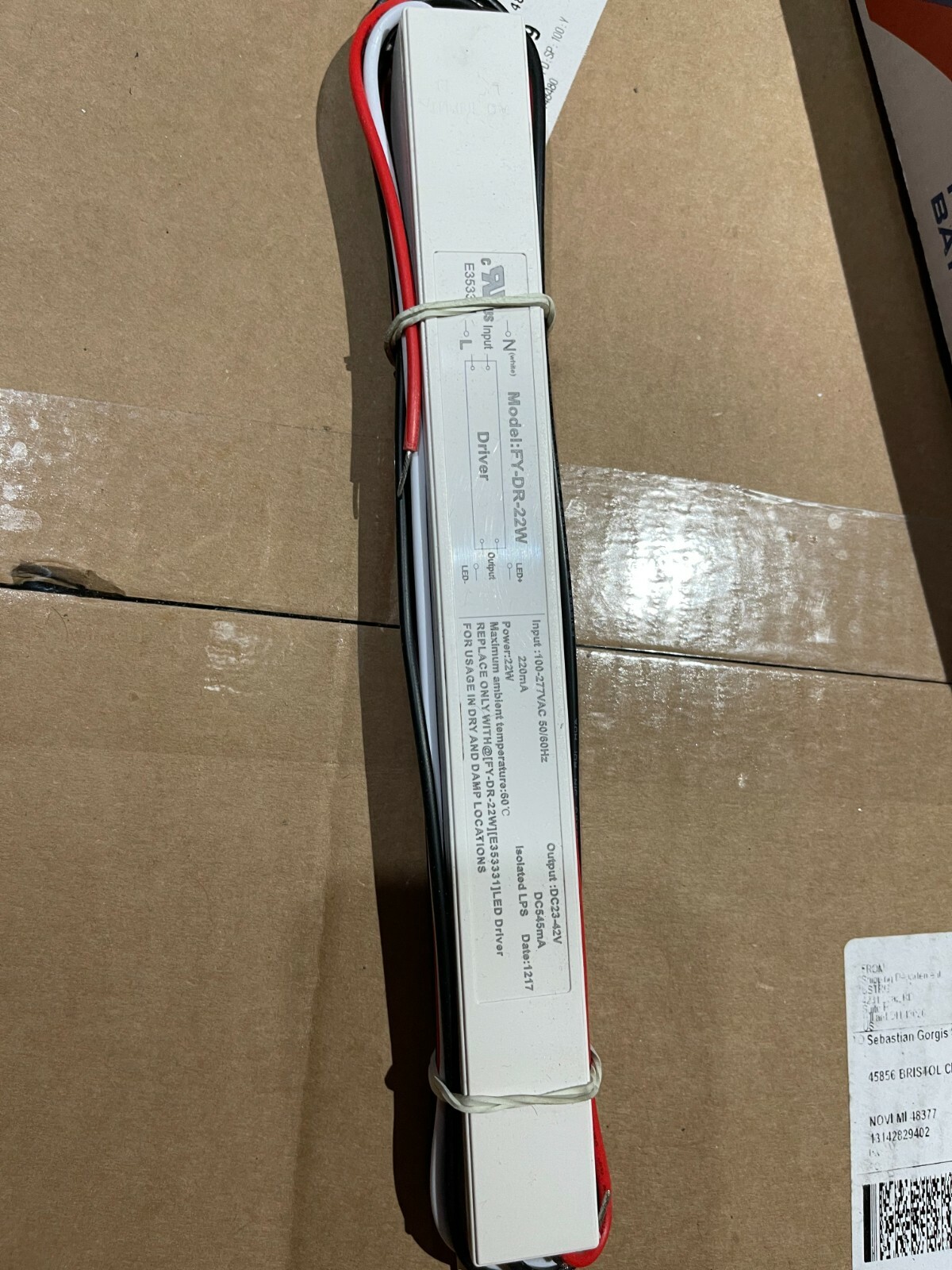 LED DRIVER MODEL NUMBER FY-DR-22W | eBay