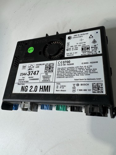 2015-2016 GM HMI Human Machine Interface Control Module 23443747 | eBay