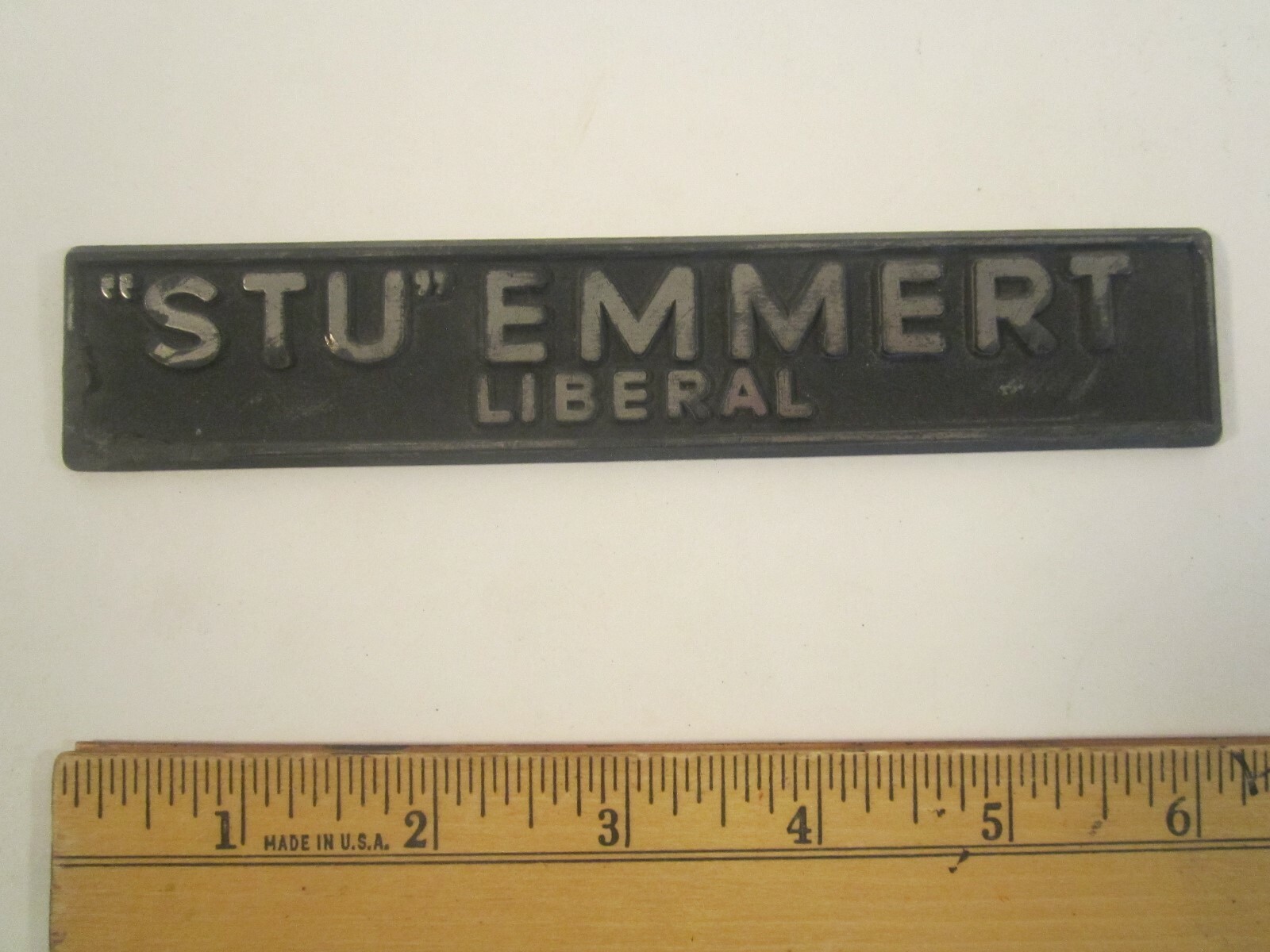 DEALER Plastic Car Emblem STU EMMERT Liberal Ks [Y64E4] | eBay