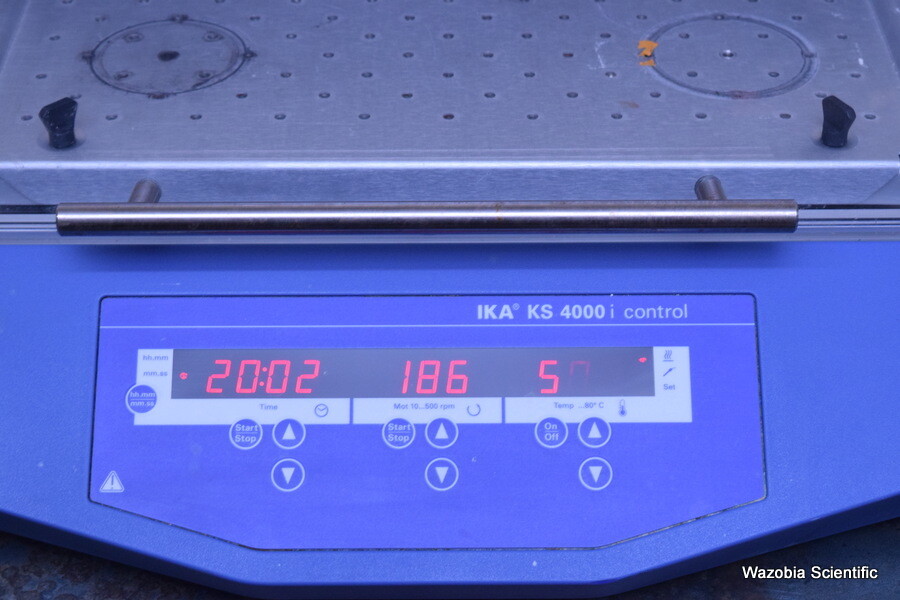 IKA KS 4000 I CONTROL VARIABLE SPEED DIGITAL INCUBATOR SHAKER 10-500 ...