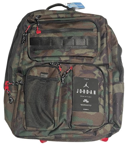 Nike Air Jordan Camo Hesi Backpack MA0838 650 15’ Laptop ‘22 L NEW | eBay