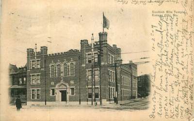 Postcard Scottish Rite Temple, Kansas City, Missouri - used in 1907 | eBay