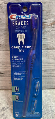 Crest BRACES CARE INTERDENTAL KIT / DEEP CLEAN KIT: BRUSH + 2 ...