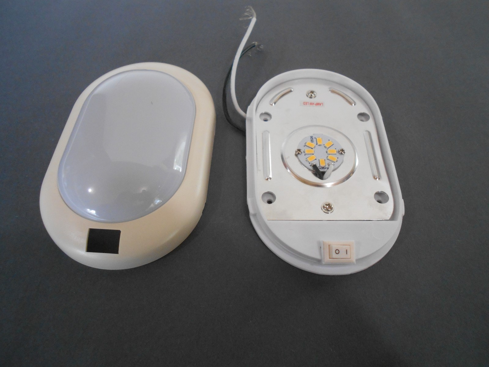 *SET OF 2 RV 12 VOLT LED CEILING LIGHT LOW PROFILE SUNLINK PCMS01-085 ...