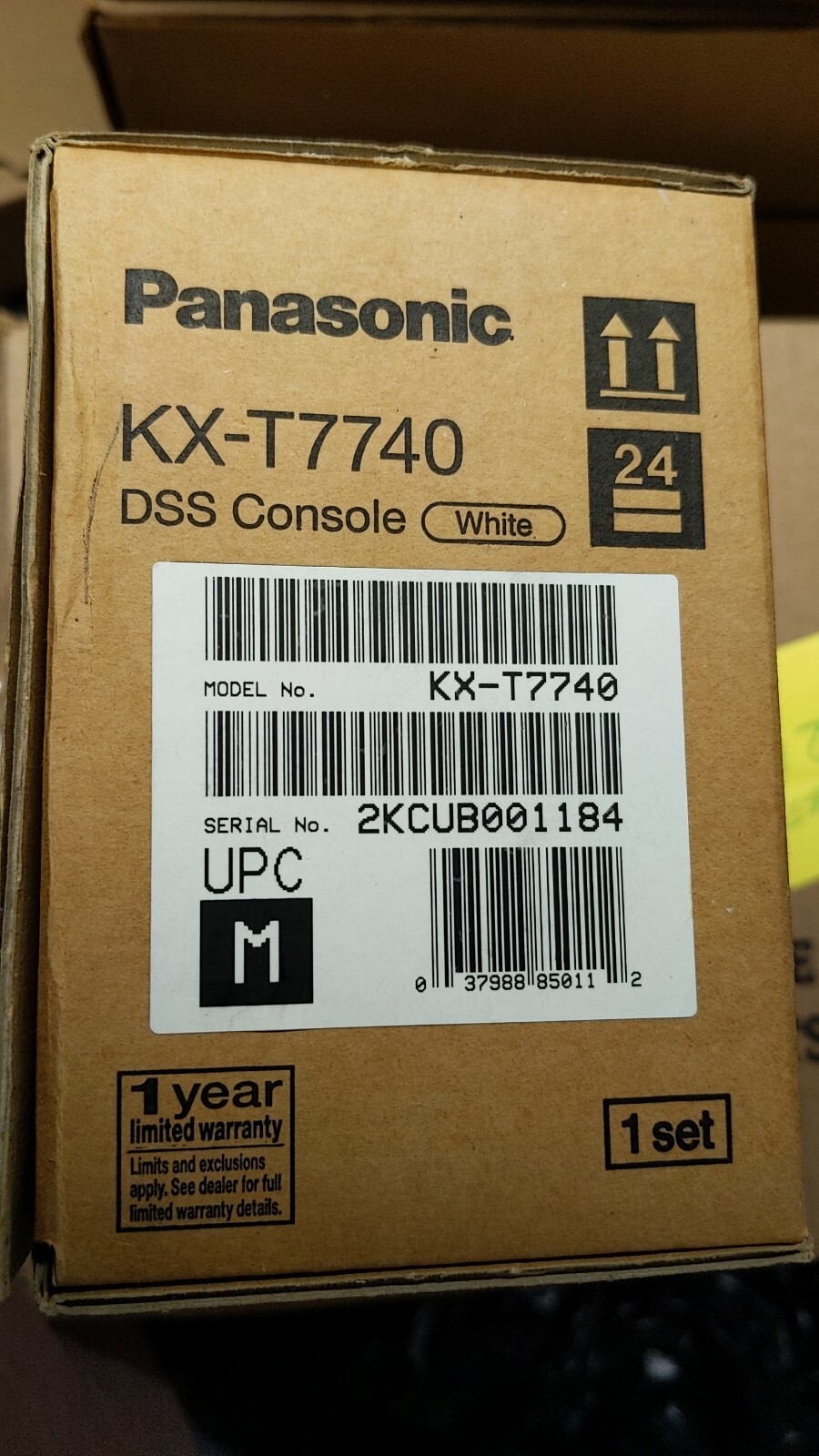 Panasonic KX-T7740 DSS Console WHITE | eBay