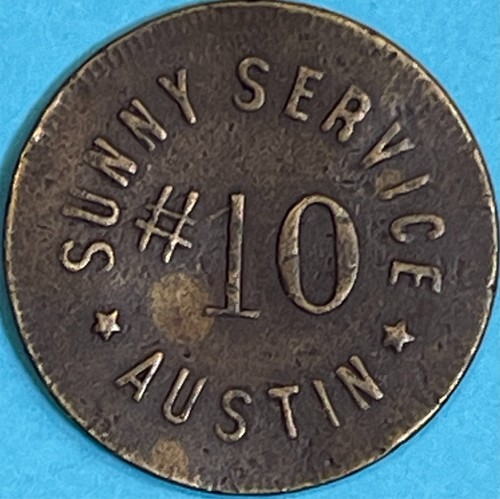 AUSTIN MINNESOTA GOOD FOR TOKEN - SUNNY SERVICE - #10 | eBay