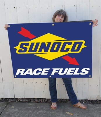 Sunoco Race Fuels Banner - Large 40" x 30" for Gas Enthusiasts - NHRA ...