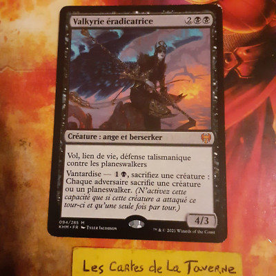 Carte Magic : Valkyrie éradicatrice (Ange) -VF/rare kaldheim | eBay