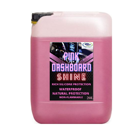 CHERRY Dash Shine 20 Litre PINK Quick Cleaner Sheen Dashboard Cleaner ...