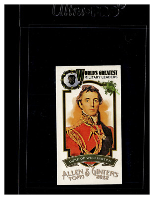 2012 Allen & Ginter Mini World's Greatest Military Leaders 14 Duke Of ...