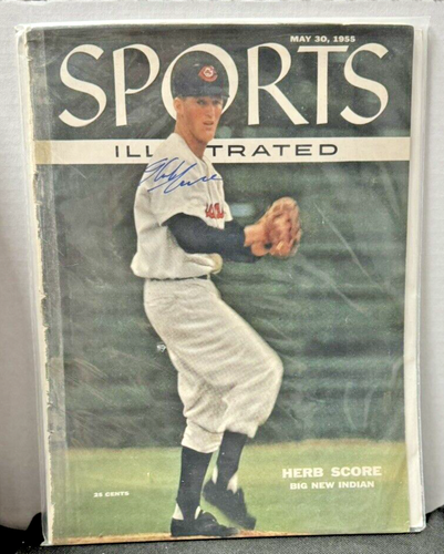Sport Magazine May 1955 Signed Herb Score - No COA | eBay