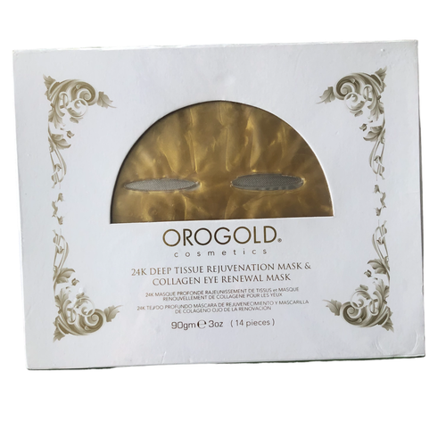 Orogold 24K Deep Tissue Rejuvenation Mask & Collagen Eye Renewal Mask ...