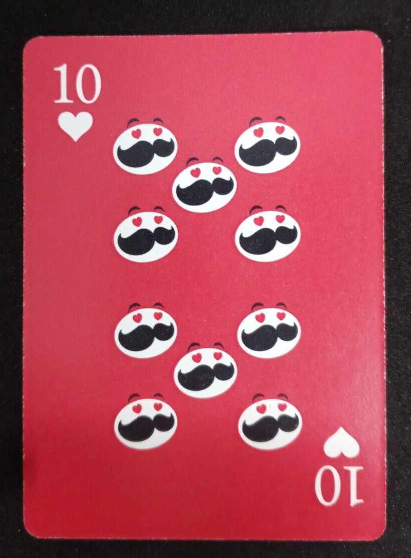 2022 Pringles Swap Playing Card 10 Hearts | eBay