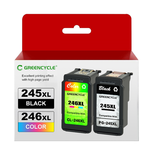 2PK PG-245XL CL-246XL Ink Cartridges for Canon PIXMA TR4522 TR4527 ...