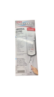 Genie GUK-R Wireless Universal Garage Door Opener Keypad, Compatible ...