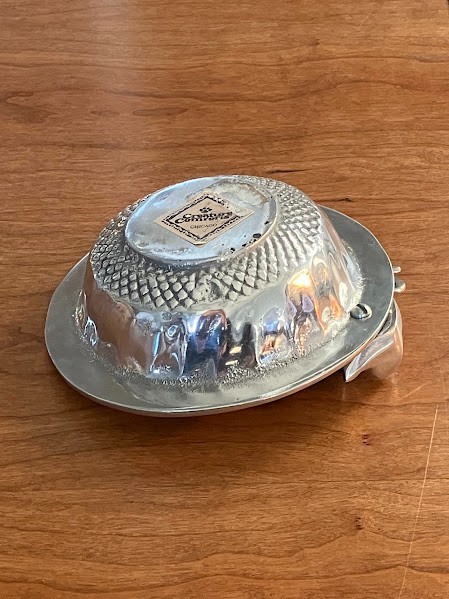 Cast aluminum mouse decorative serving bowl/candy dish | eBay