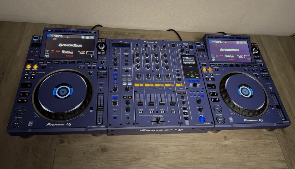 Custom BLUE CDJ-3000s + DJM-A9 | eBay