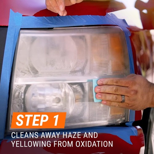 Armor All Ultra Shine Headlight Restoration Wipes 6 Count UV Protection ...