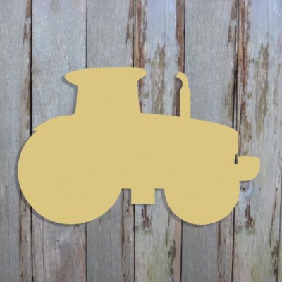 Wood Tractor Shape, Unfinished Shape, Wooden Tractor Cutout, Paintable ...