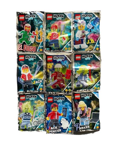 Lego Polybags Hidden Side New Sealed Minifigure Jack Parker Spencer JB ...
