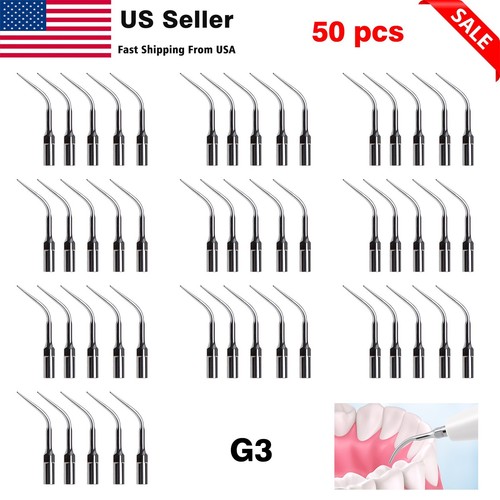 50x Dental Ultrasonic Scaler Tips Perio scaling G3 Fit EMS Woodpecker Handpiece | eBay