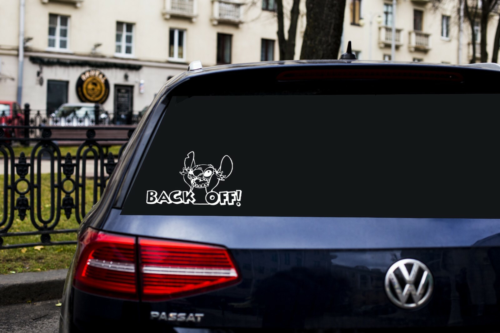 Stitch Back Off vinyl decal 5" x 3.5" Disney Lilo & Stitch Car/Tumbler ...