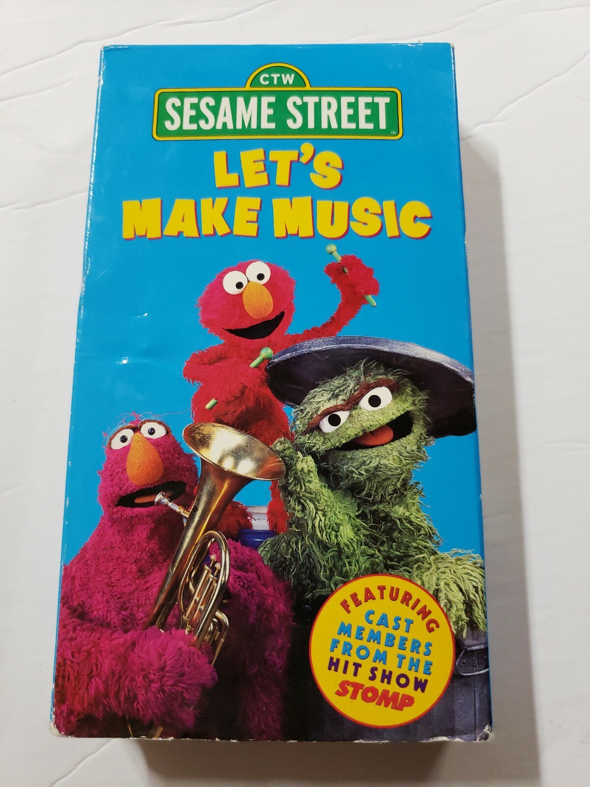 SESAME STREET: LET'S MAKE MUSIC VHS VIDEO, LEARN ABOUT RHYTHM, CAST OF ...