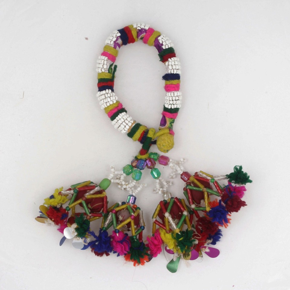 Beaded Banjara Armlet With Tassels Ethnic Tribal Belly Dance Costume ...
