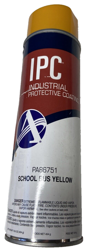 IPC Industrial Protective Coating PA86751 School Bus Yellow 16oz Spray Can | eBay