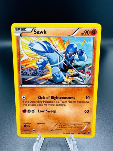 Pokemon TCG - Sawk 52/101 - Plasma Blast 2013 | eBay