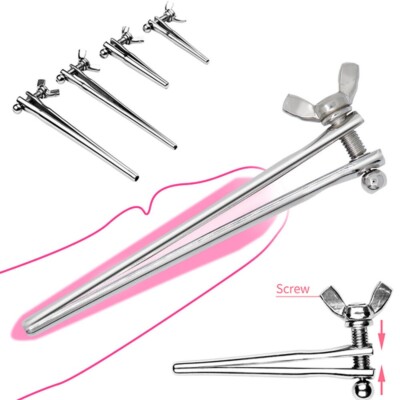 8MM Male Adjustable Urethral Plug Stainless Steel Urethral Sounding ...