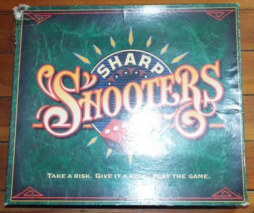 Sharp Shooters take a risk, give it a roll Milton Bradley 1994 Complete ...